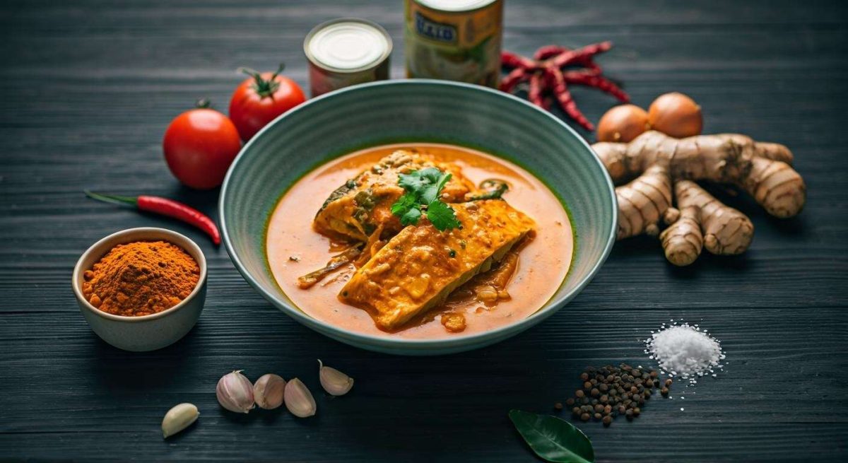 Mijoté de poisson au curry et lait de coco : recette exotique