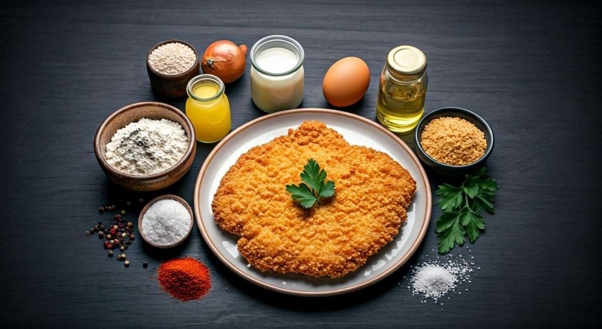 Poulet pané et frit : recette croustillante et savoureuse