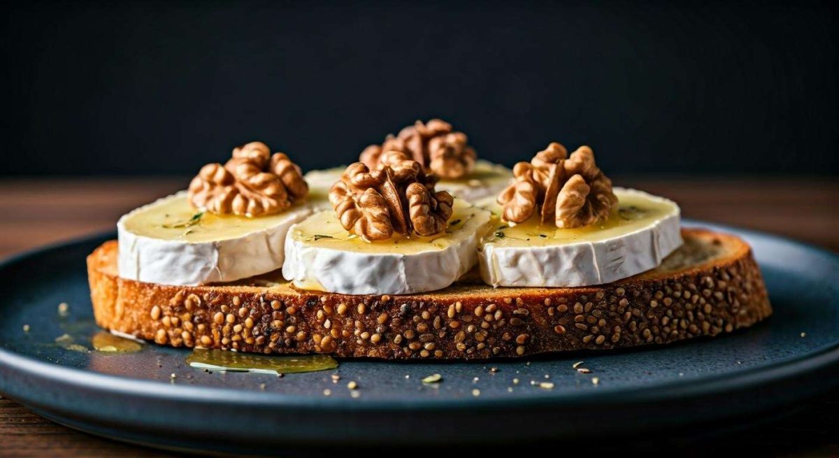 Recette de toasts de chèvre chaud : ingrédients et préparation
